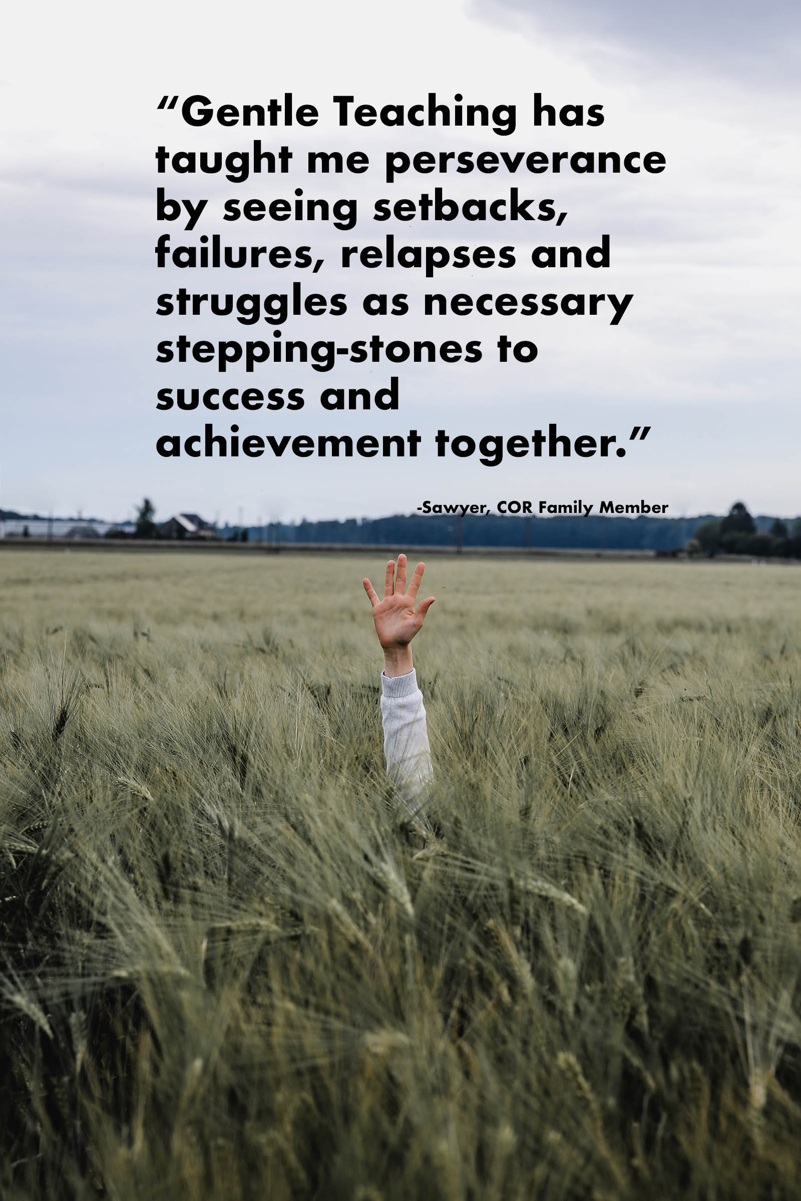 Adopting Gentle Teaching is a unique process for everyone because it ...